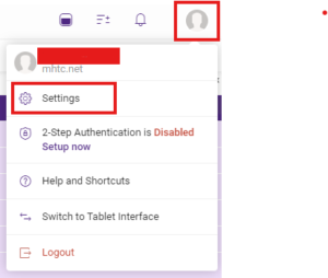 Change Email Password - MHTC
